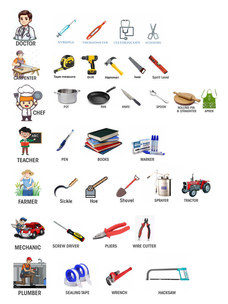 Professonals and Their Tools | PDF