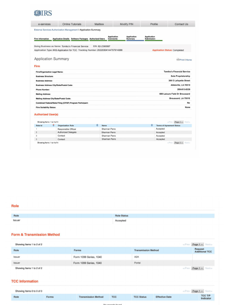 IRIS Portal Application 2 | PDF