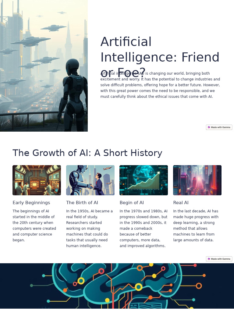 Artificial Intelligence Friend or Foe | PDF | Artificial Intelligence ...