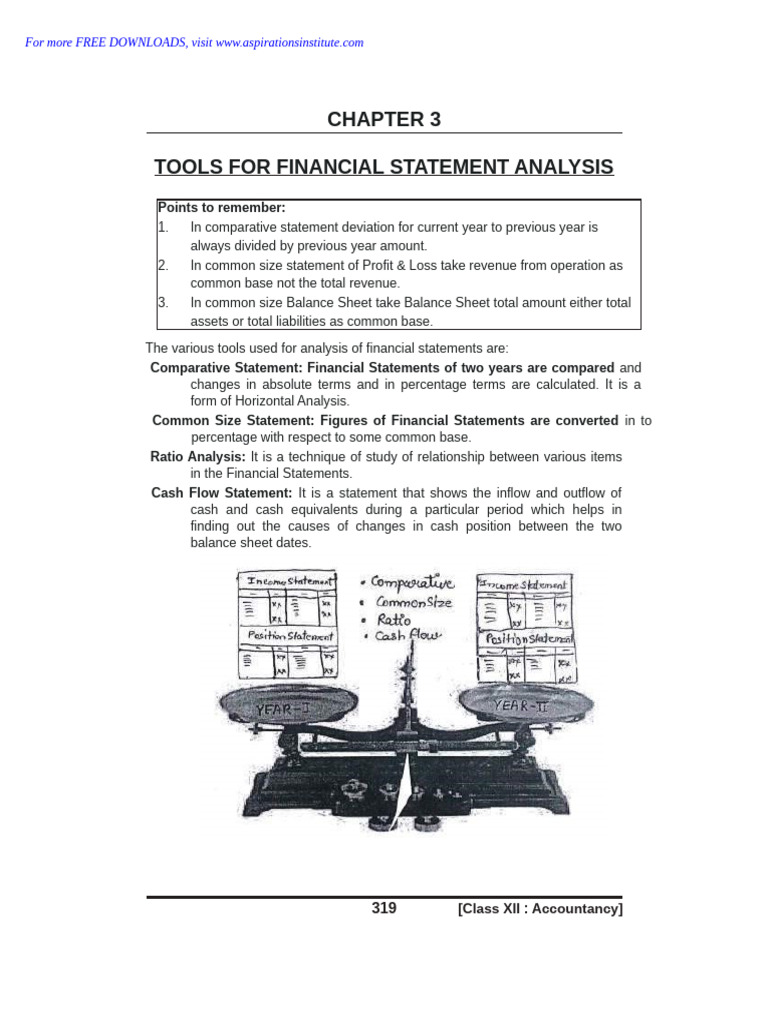 Tools for Financial Statement Analysis | PDF | Income Statement ...