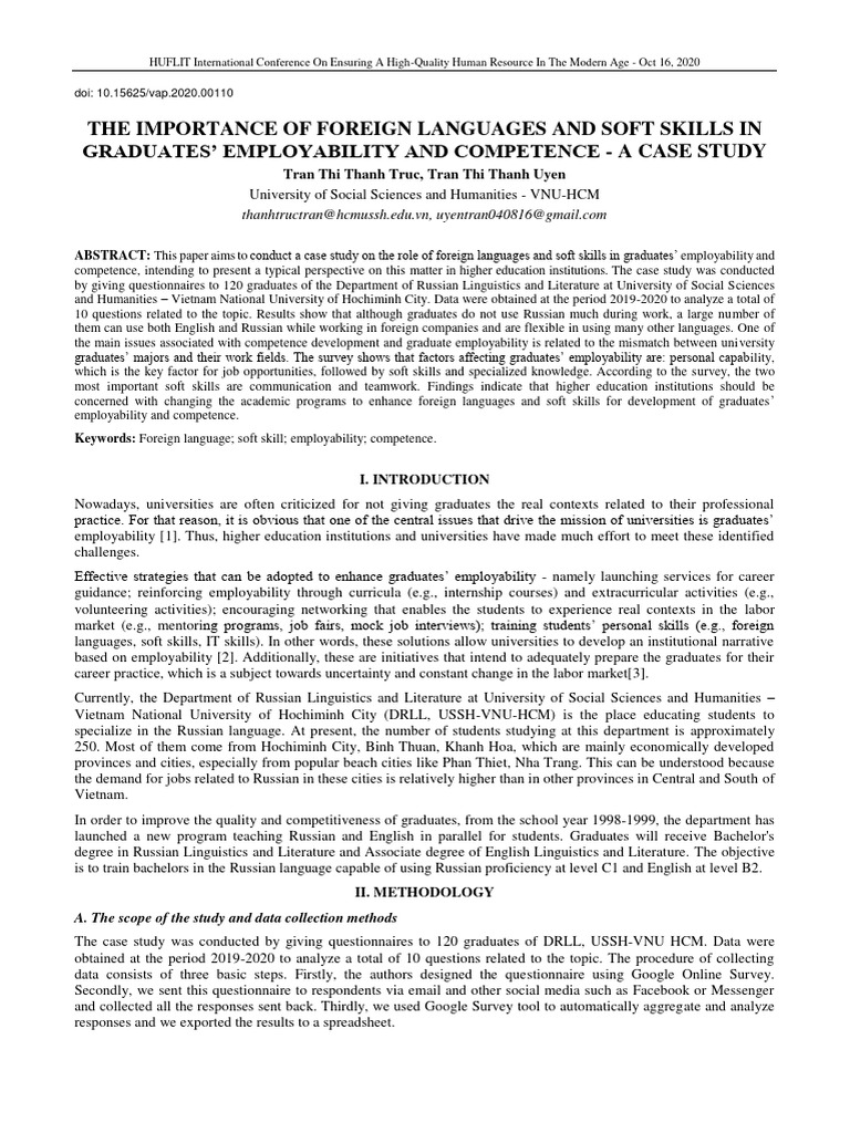 The_Importance_of_Foreign_Languages_and | PDF | Survey Methodology ...