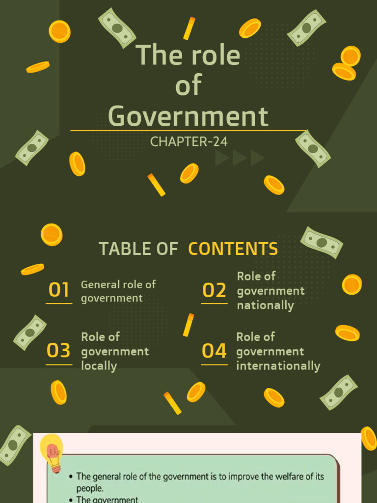 Chp-24 Role of Government | PDF | Employment | Mercury (Planet)