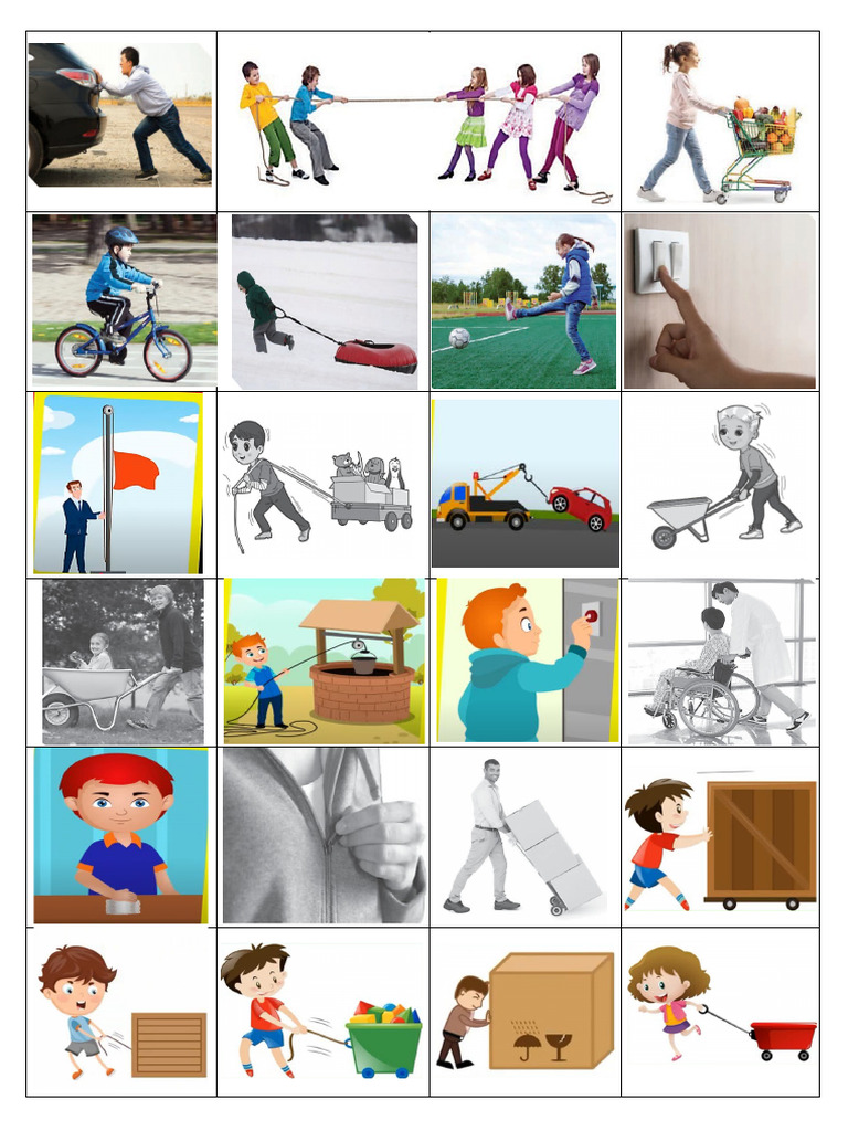 Push and Pull Poster Images | PDF