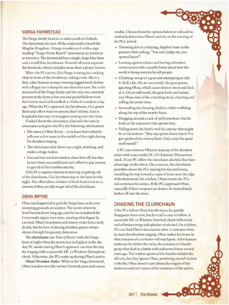 Zobeck Clockwork City p207 | PDF