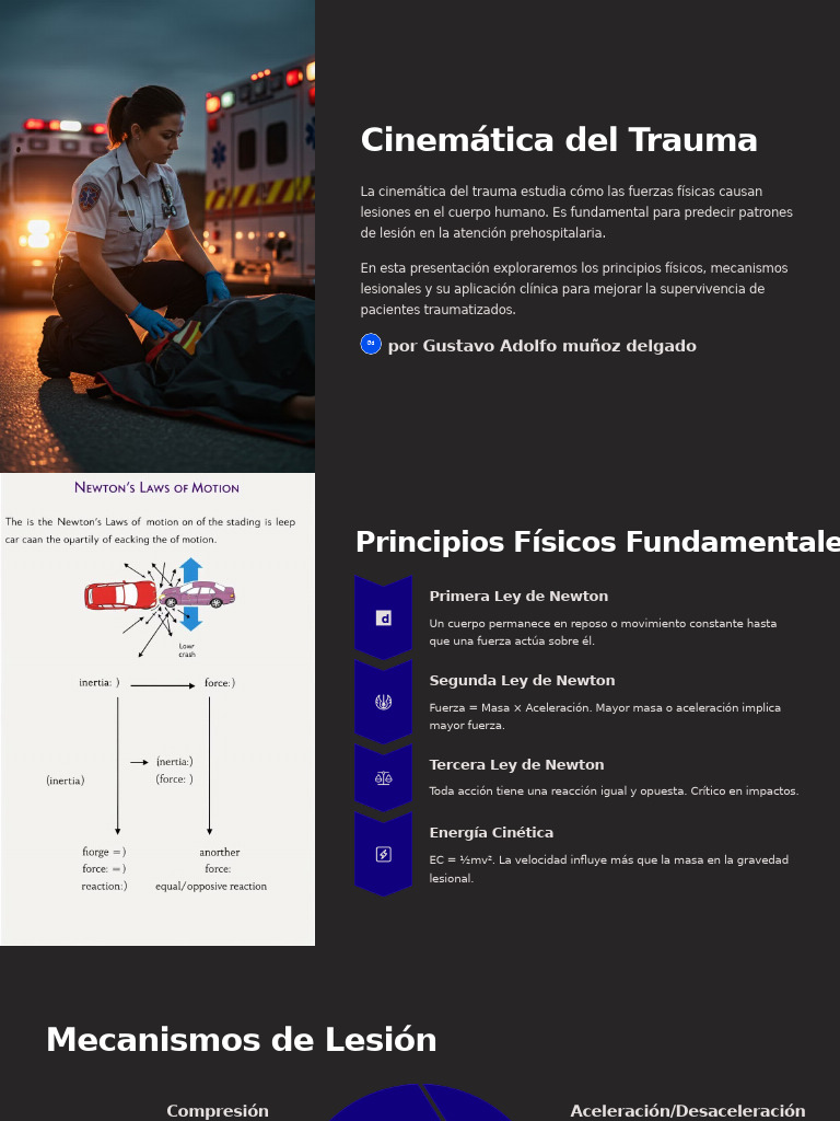 5. Cinematica-del-Trauma | PDF | Lesión cerebral traumática | Tórax