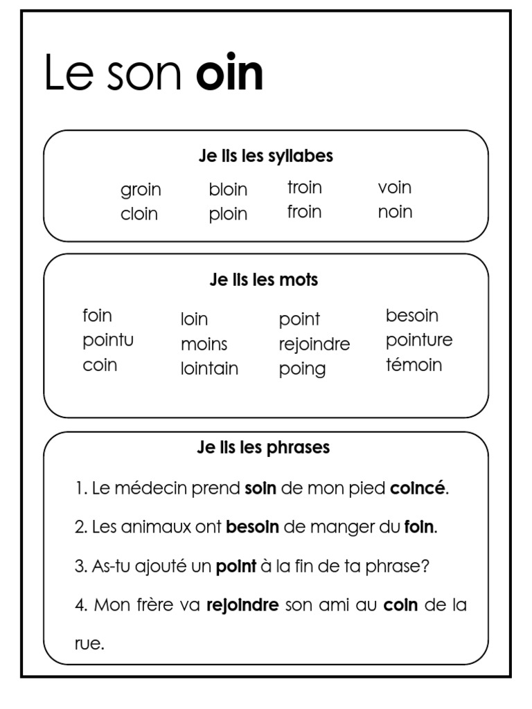 Cahier de sons pour 2e année | PDF