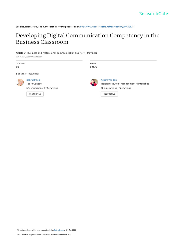 PubCopysocialmediastudy | PDF | Communication | Millennials