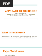 Toxidrome Symptoms and Types Chart | PDF