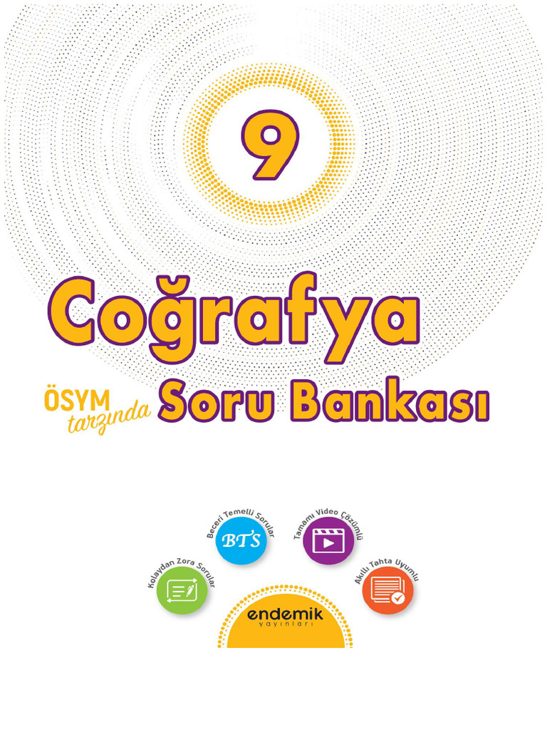 2025 Endemi̇k 9 Sinif Coğrafya Soru Bankasi | PDF