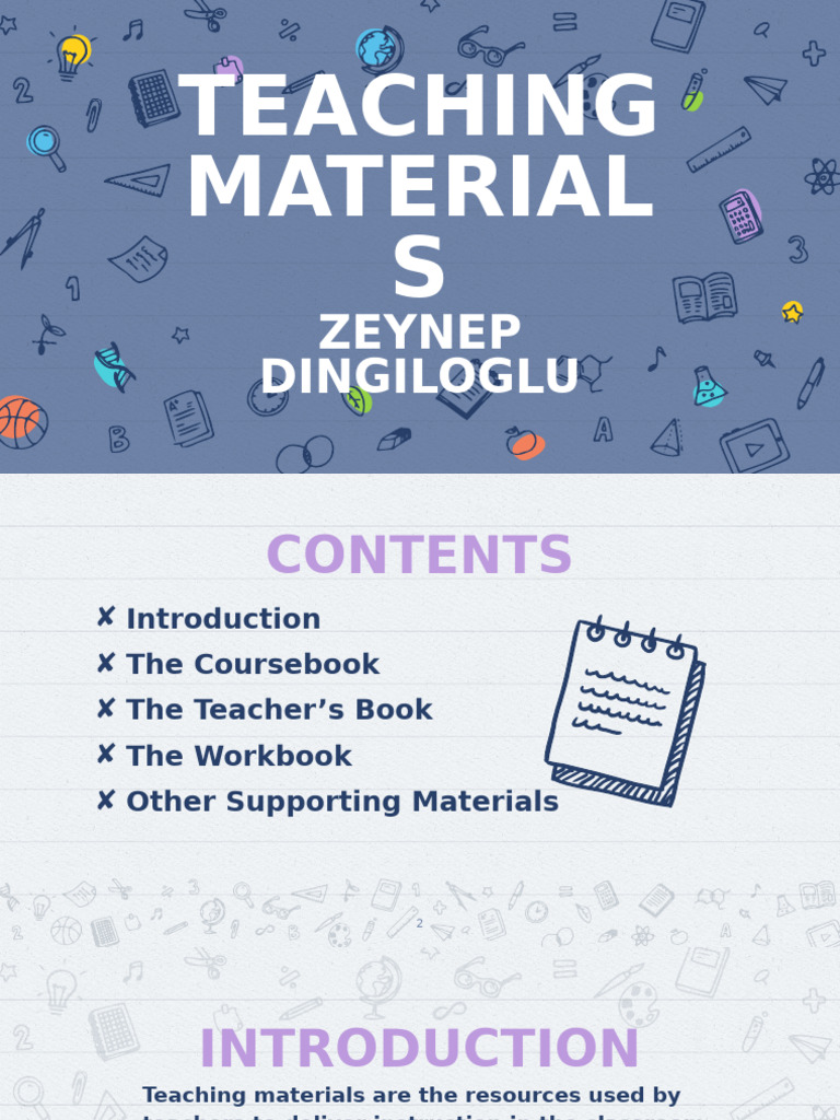 11. Teaching Materials | PDF | Learning | Teachers