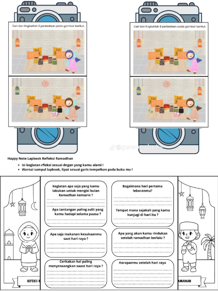 LKPD Ide Kegiatan Awal Masuk Lebaran02 | PDF