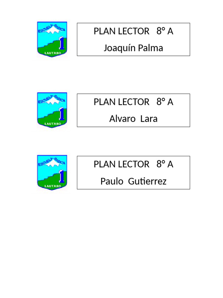 Plan Lector | PDF