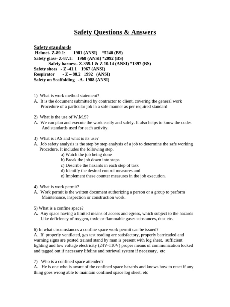 Essential Safety Standards & Procedures | PDF | Radioactive Decay ...
