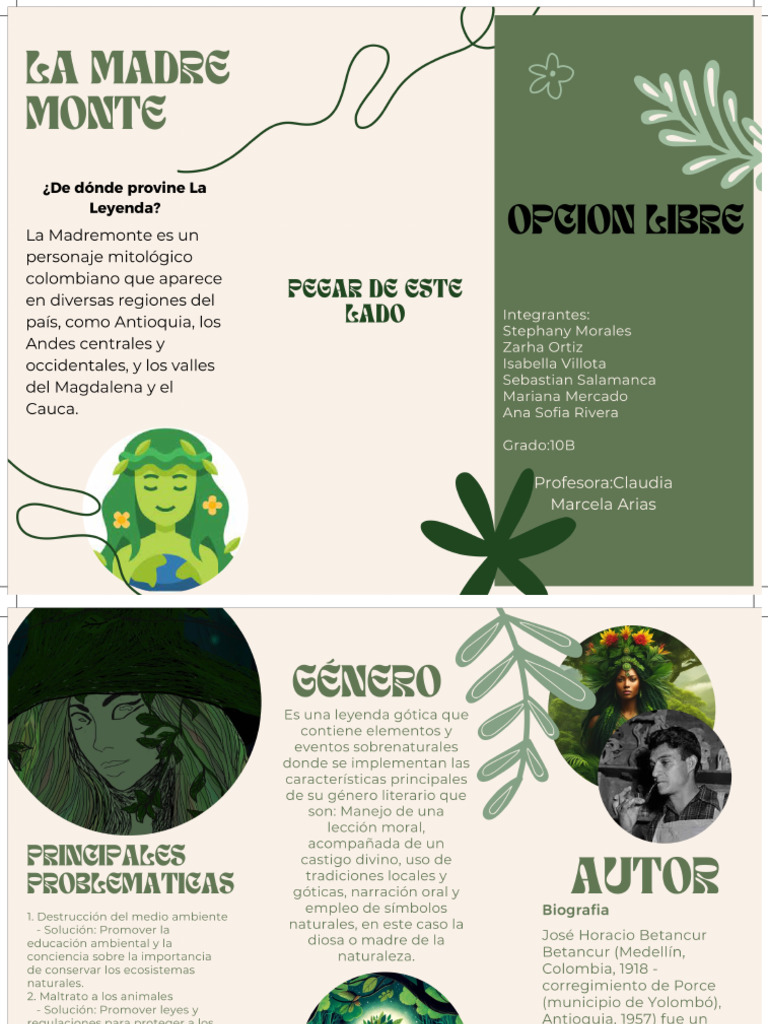 Folleto de La Madre Monte | PDF