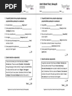 Link L5 U5 5min Test Grammar | PDF