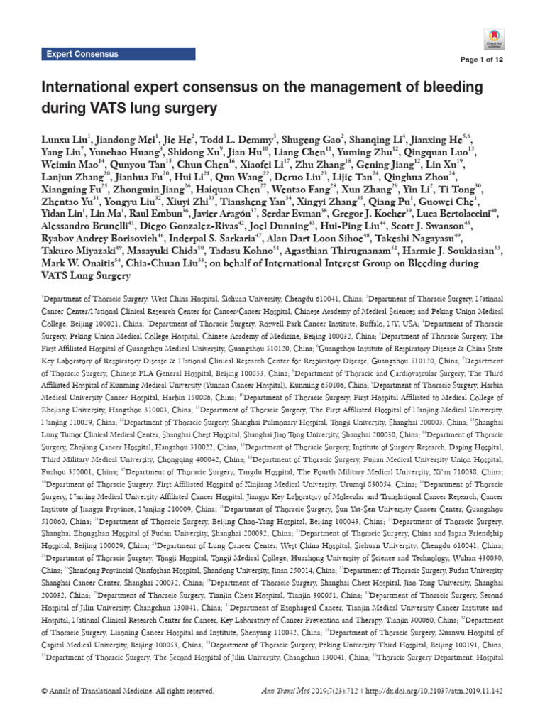 Bleeding Control in Vats | PDF | Hemostasis | Blood Vessel
