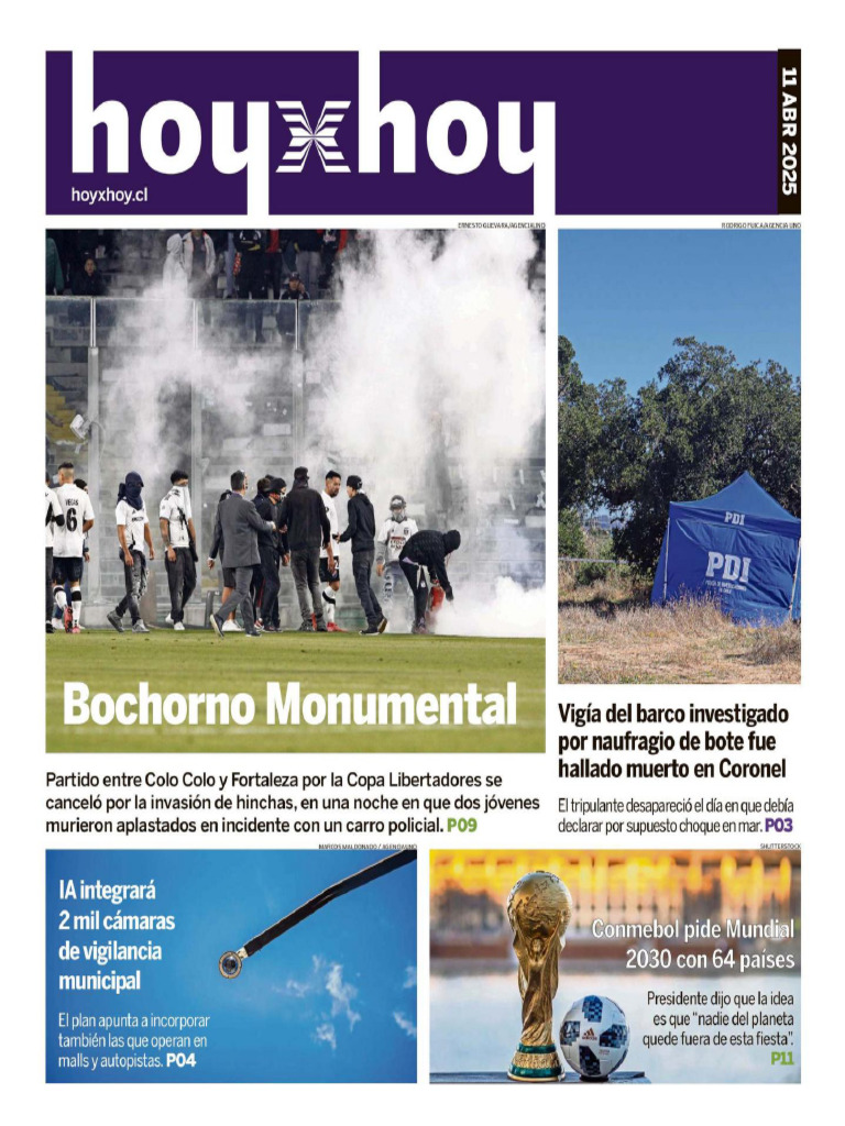 Hoy X Hoy Santiago 110425 | PDF