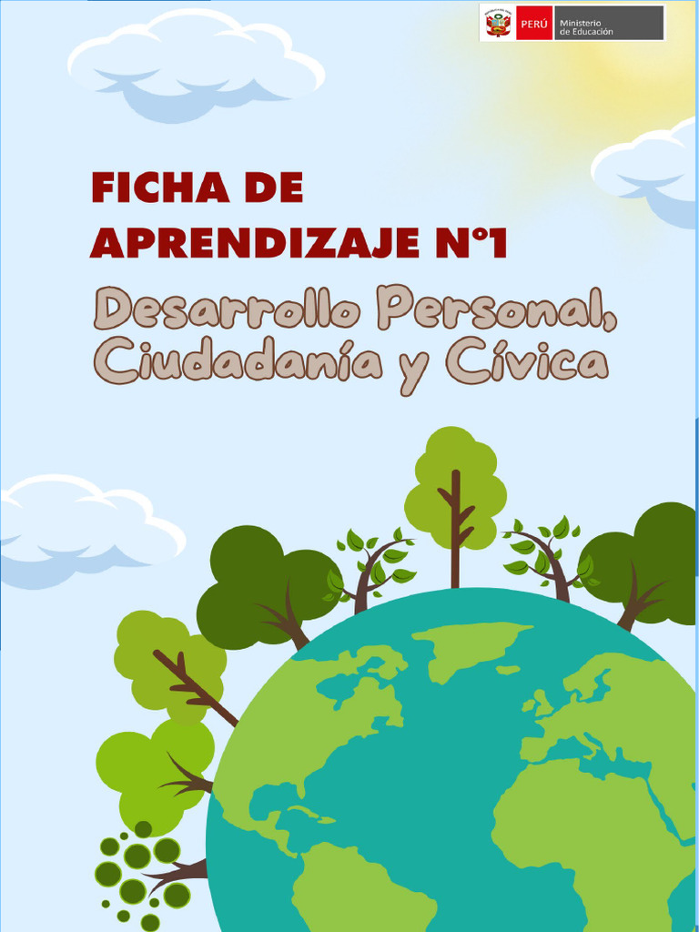 FICHA DE APRENDIZAJE N°01- 2DO GRADO (3) | PDF | Cambio climático | Clima