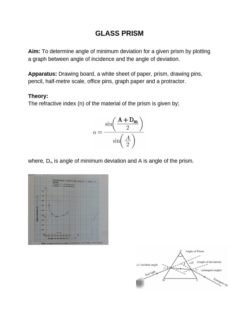 Glass Prism | PDF