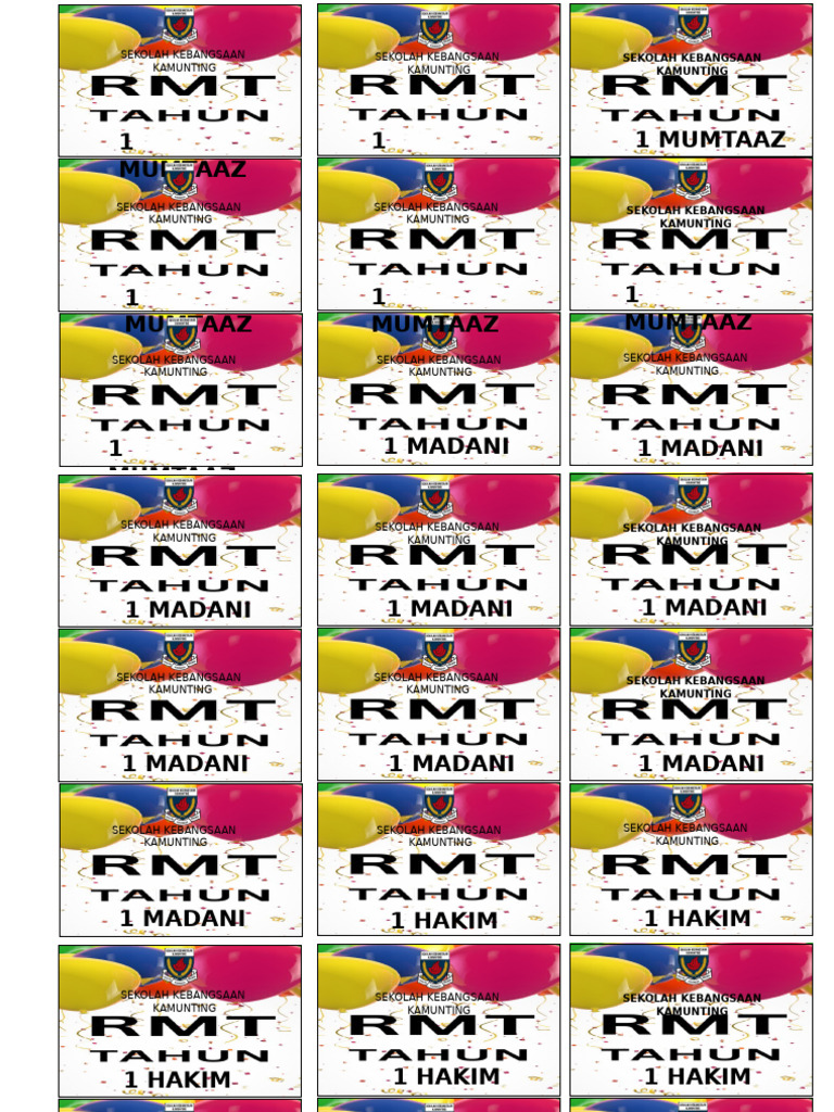 Kad Rmt 2025 | PDF
