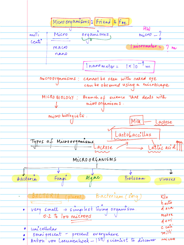 Microorganisms: Friends and Foes Explained | PDF | Protozoa | Microbiology