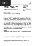 Walter Fisher's Narrative Paradigm | PDF | Narrative | Philosophical ...