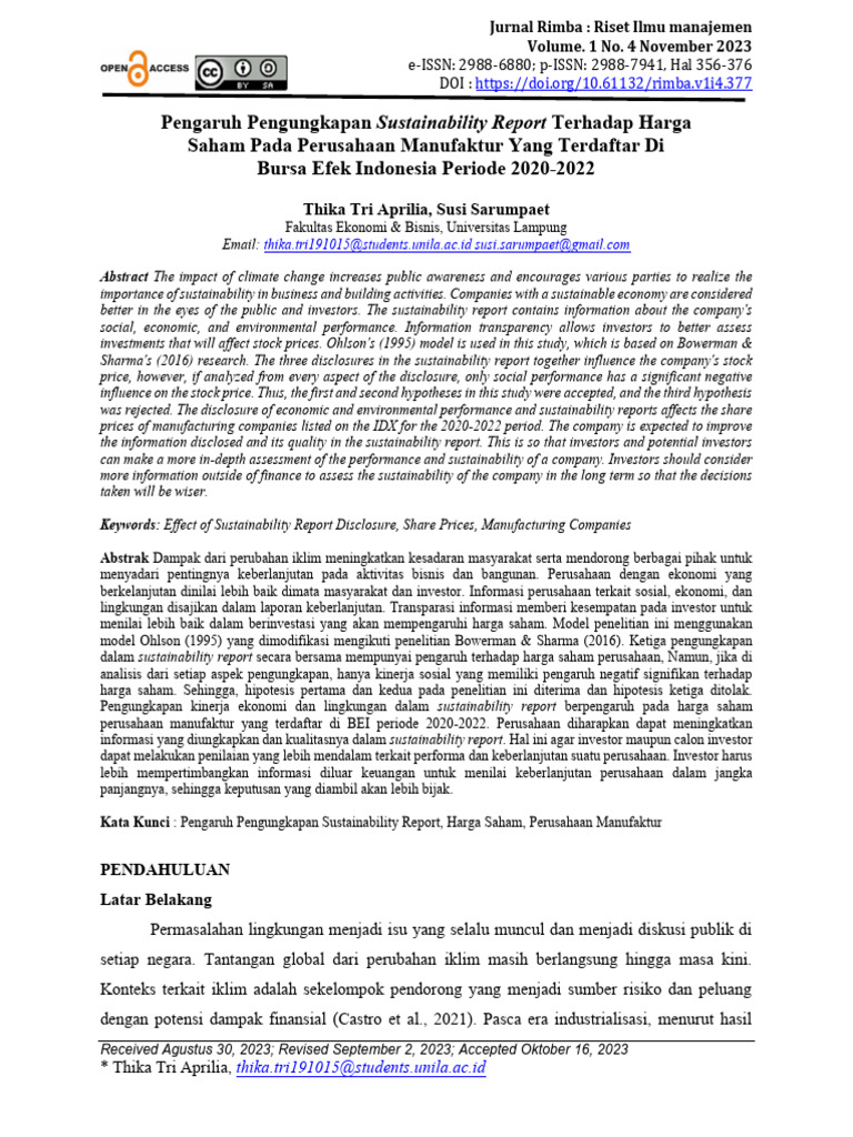 Rimba+Volume +1+no +4+november+2023+hal+356-376 | PDF