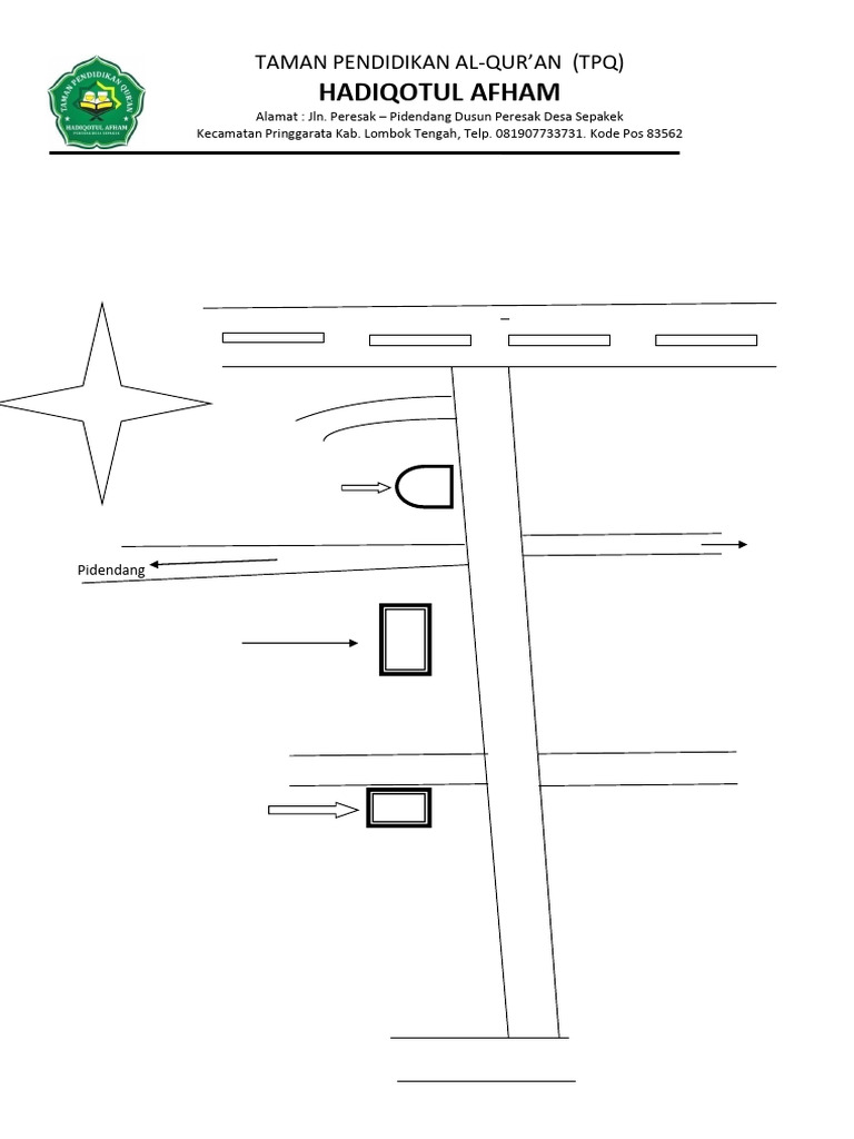 Contoh Denah Lokasi | PDF