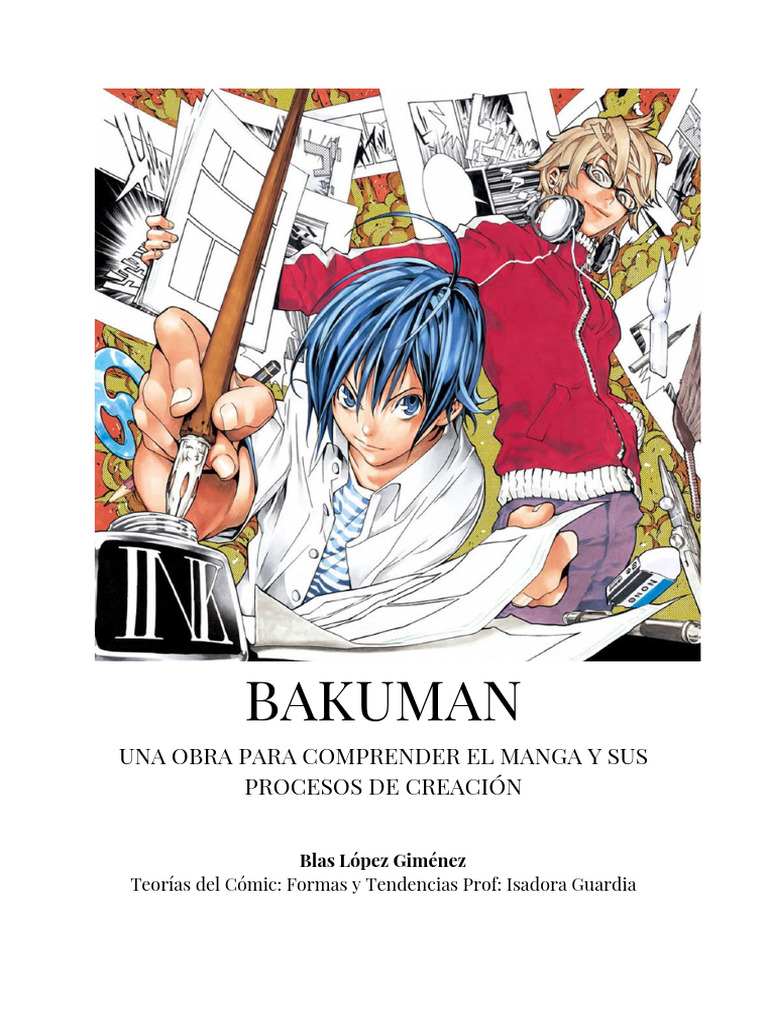 BAKUMAN - Teoría Del Cómic Blas López | PDF