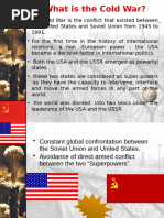 Why Was The Cold War Called Cold | PDF | Cold War | Soviet Union