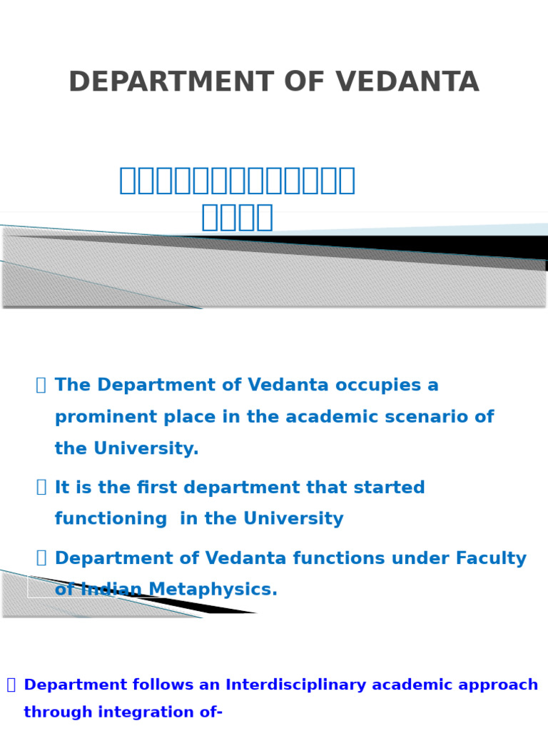 Vedanta | PDF | Vedanta | Advaita Vedanta