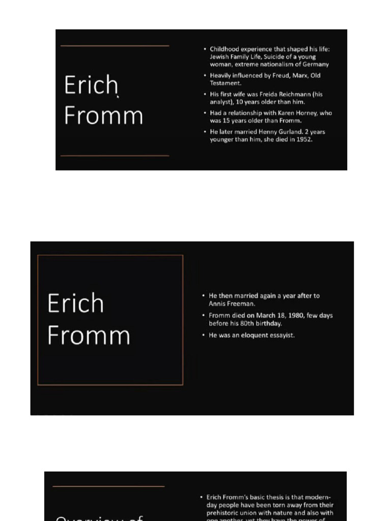 Erich Fromm - 2 | PDF