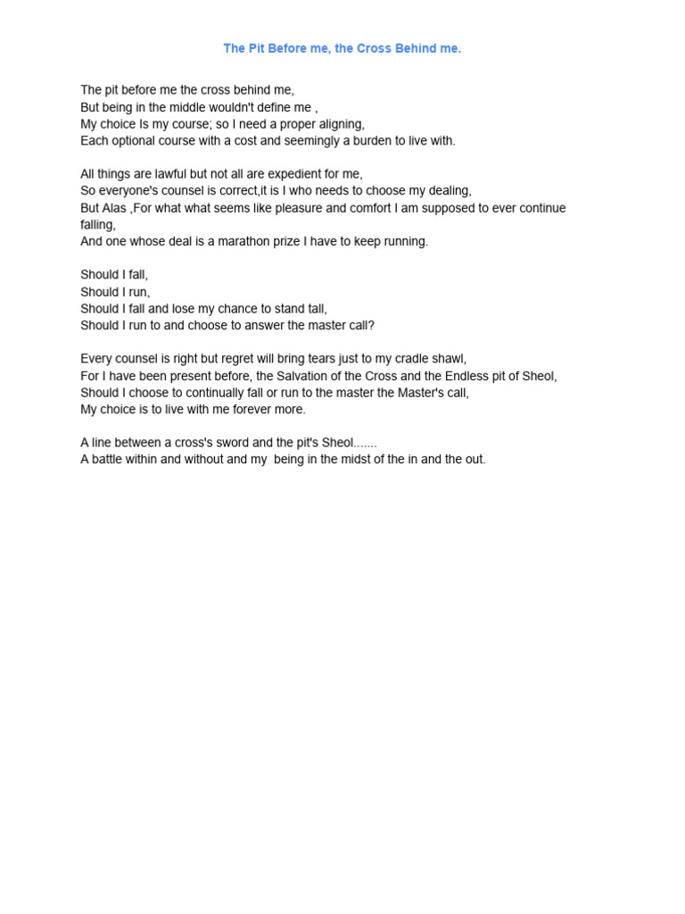 The Assignment | PDF