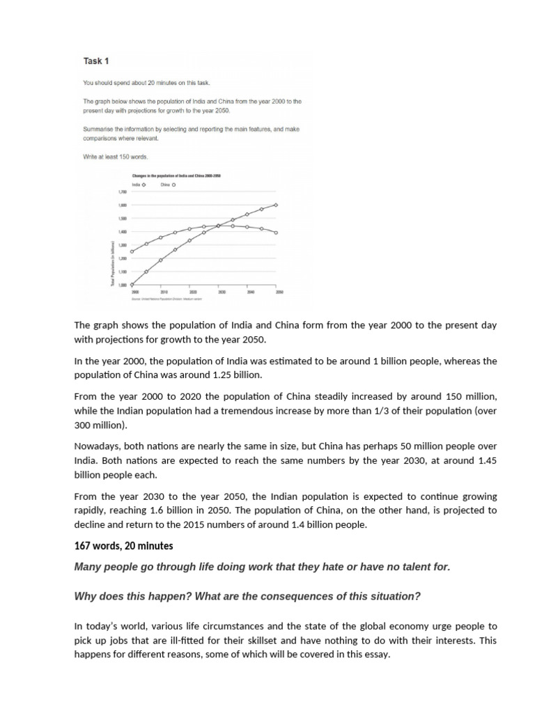 IELTS Academic Writing 2 | PDF | Economies