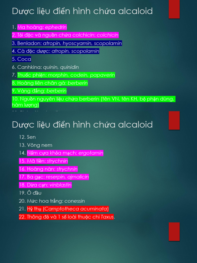 (DL2) Nhân Indol - Hỷ Thụ - Thông Đỏ | PDF