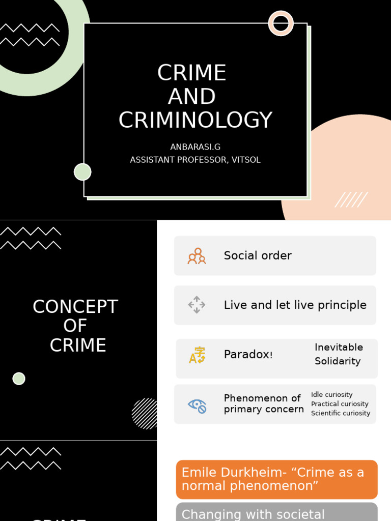 Intro To Crime and Criminology | PDF | Crimes | Crime & Violence
