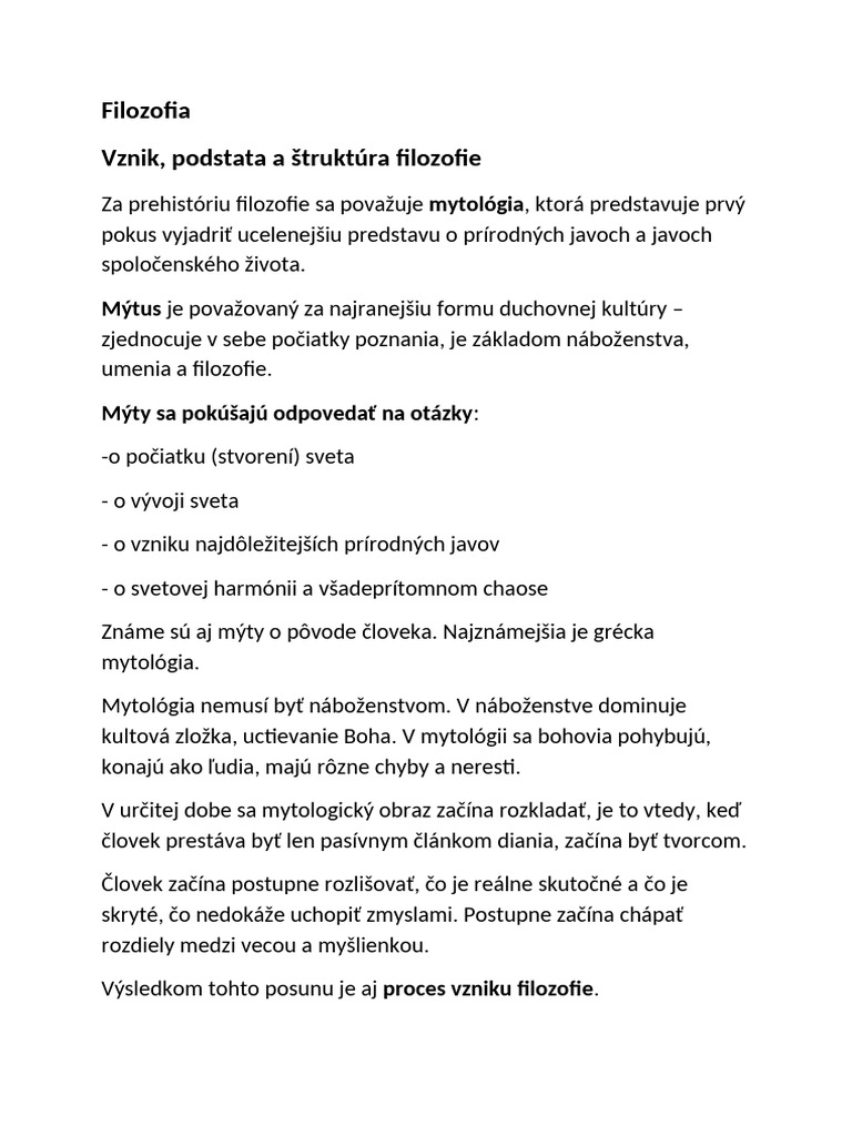 Filozofia | PDF