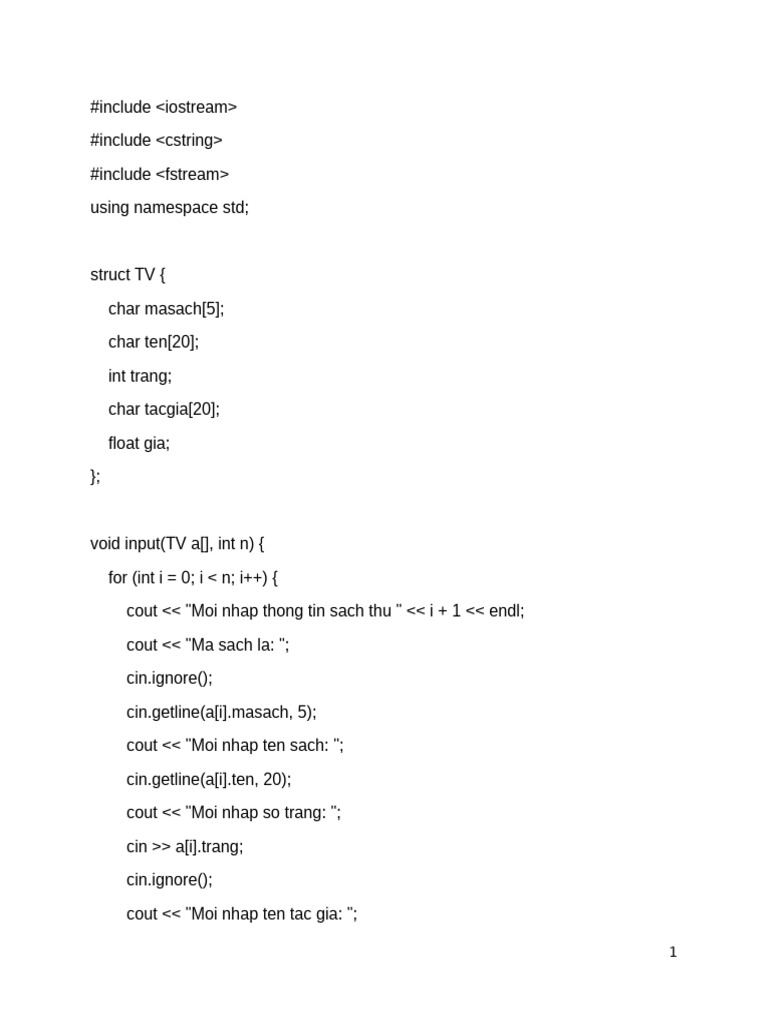 Bai2 Thu Vien | PDF | Computer Programming | C++