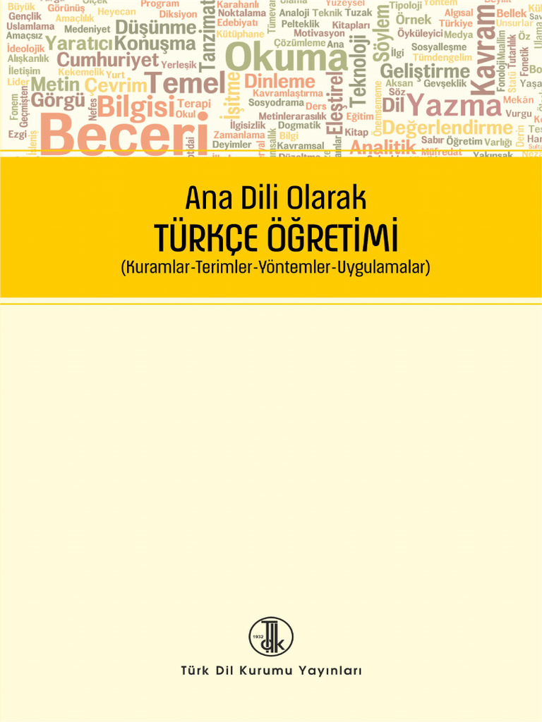 Ana Dili Olarak Turkce Ogr e Kit WEBB | PDF