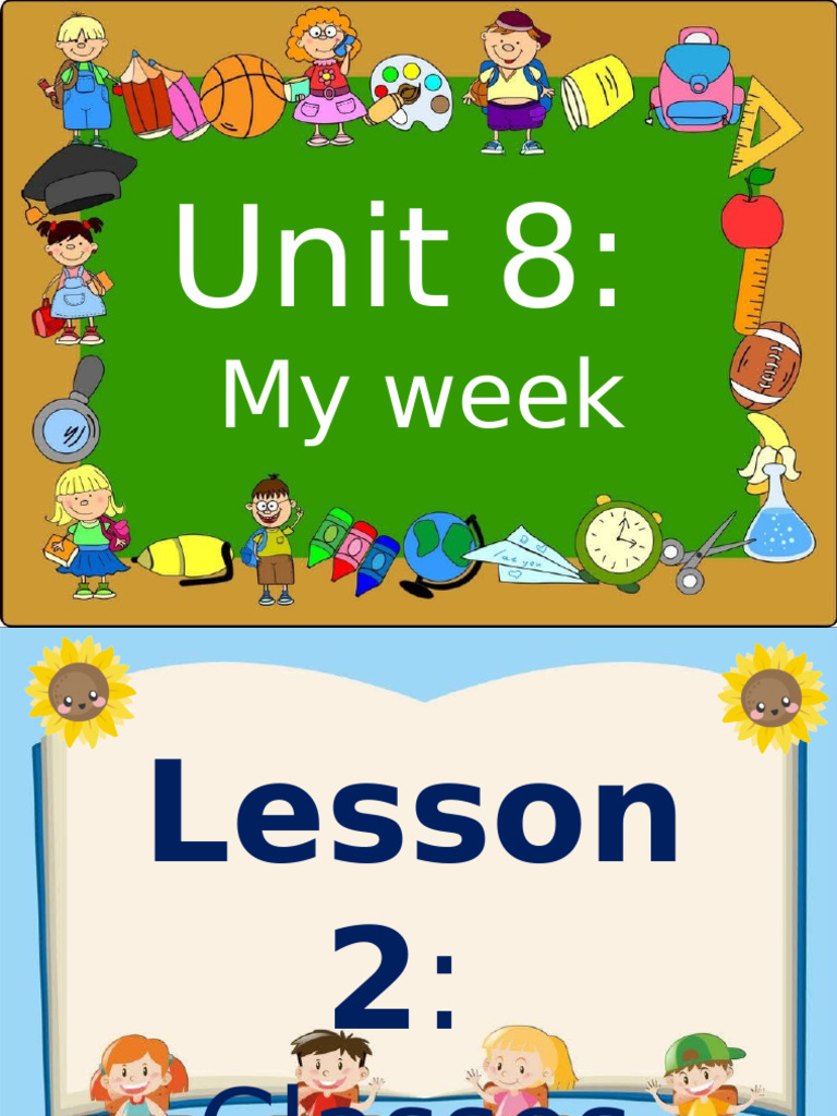 Unit 8 Lesson 2 Classes | PDF