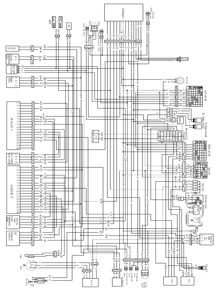 LJ125T 18 Wiring Diagrams | PDF