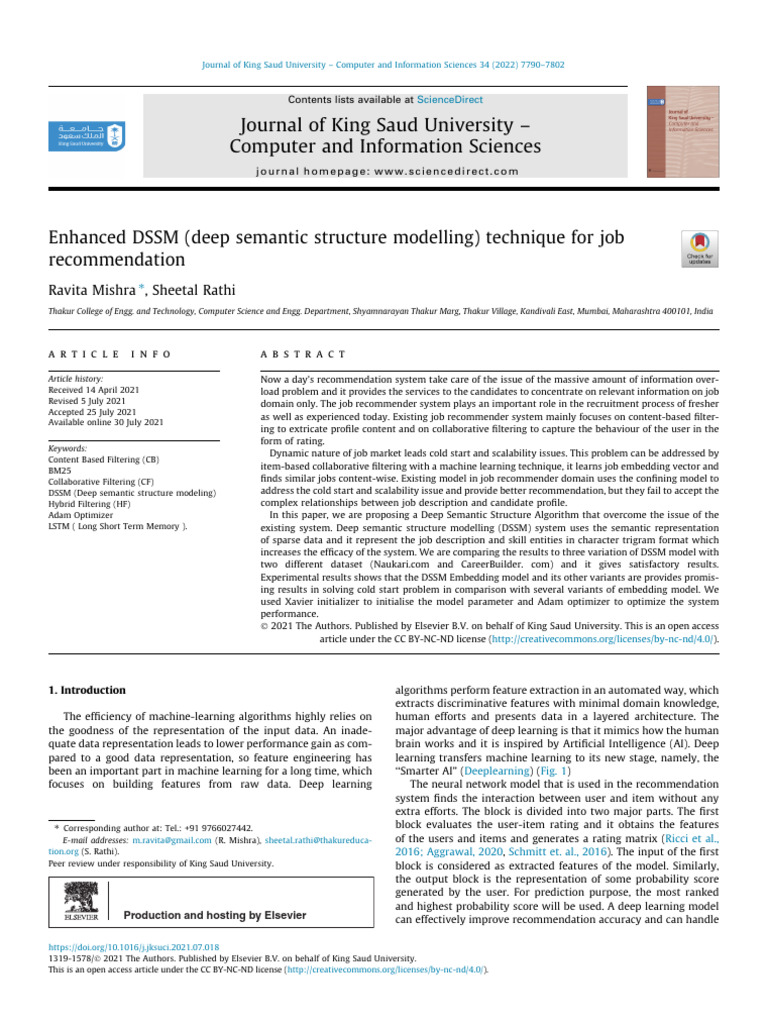 Enhanced DSSM | PDF | Deep Learning | Learning