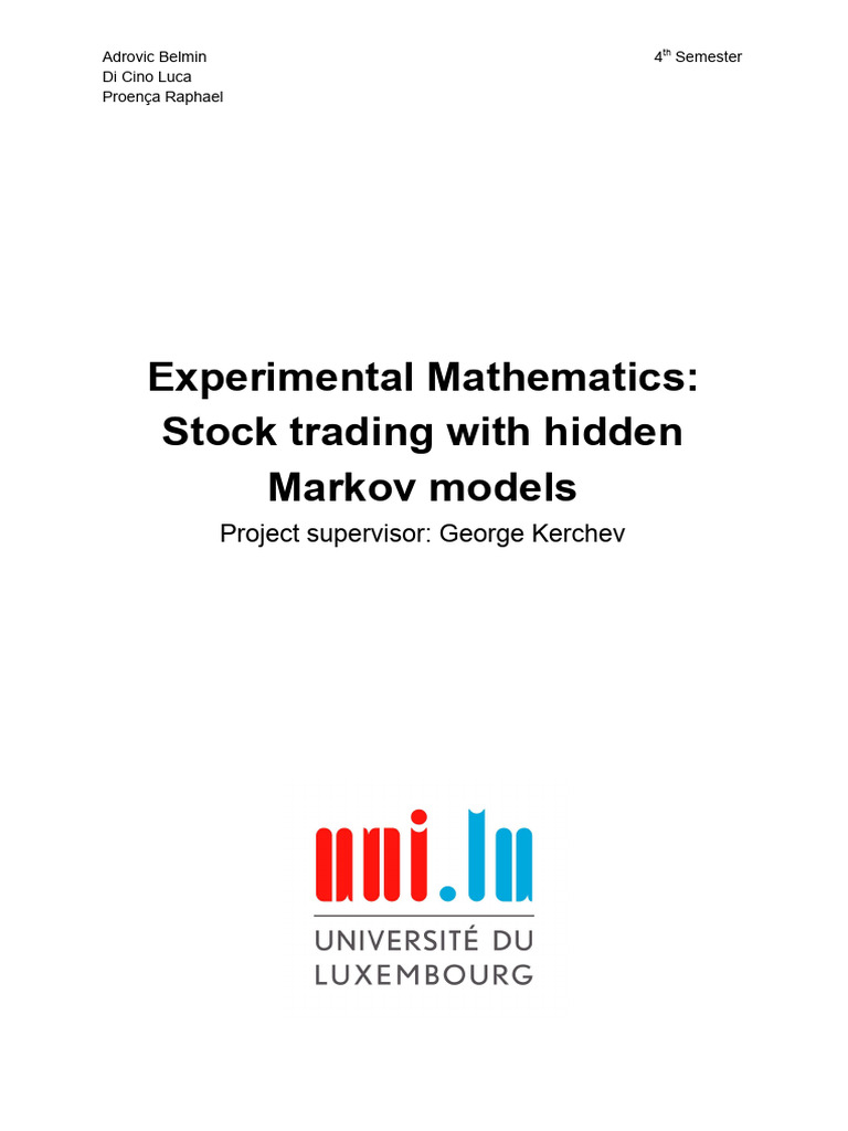 Hidden_Markov_Model__1740223320 | PDF | Statistical Models | Applied Mathematics