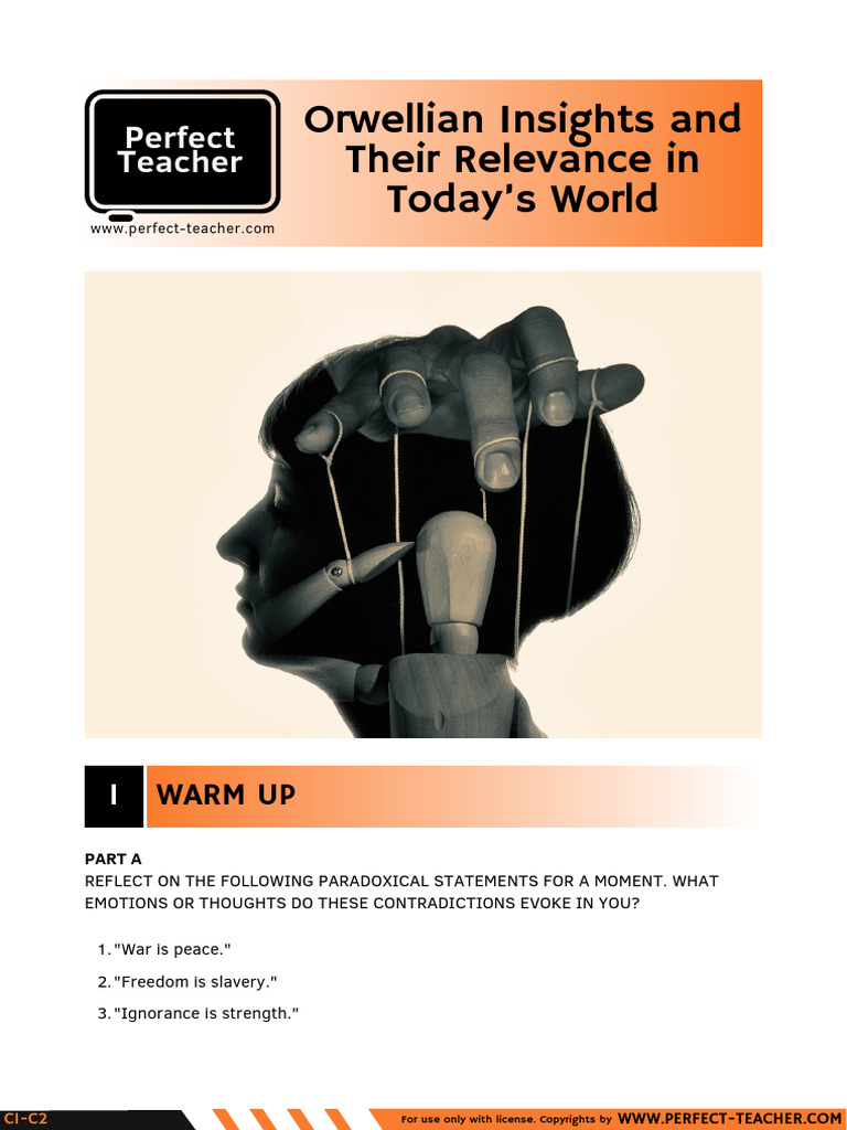 Orwellian Insights and Their Relevance in Todays World TV | PDF ...