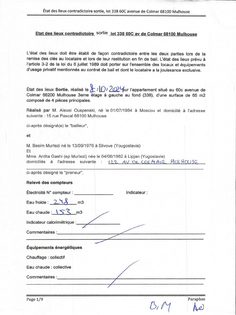 PJ9 - EDL sortie Murtezi | PDF