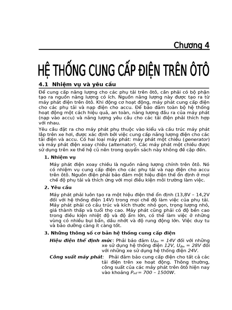 He thong cung cap dien 2 | PDF