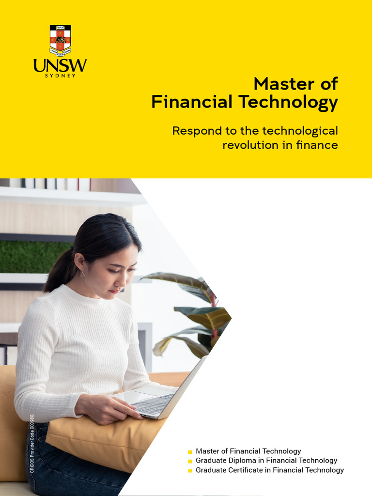 UNSW Master of Financial Technology International | PDF | Postgraduate ...