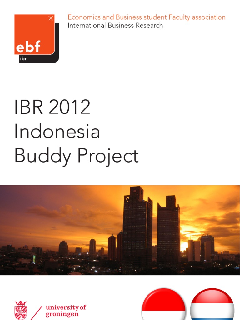 IBR 2012 Indonesia Buddy Project: International Business Research | PDF ...