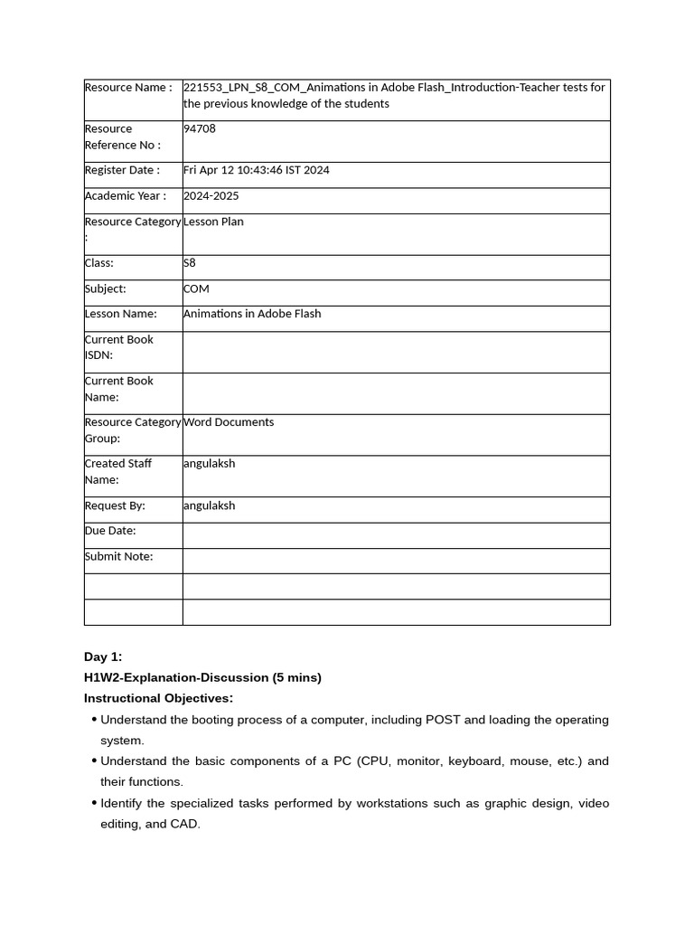 LPN COM S8 AnimationsinAdobe Introduction Introduction 1741666698767 | PDF | Animation | Computing