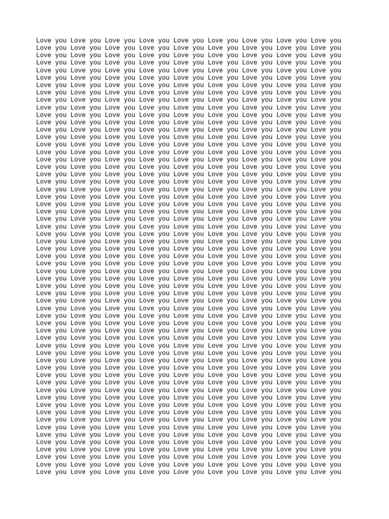 Love You 3000 Times | PDF